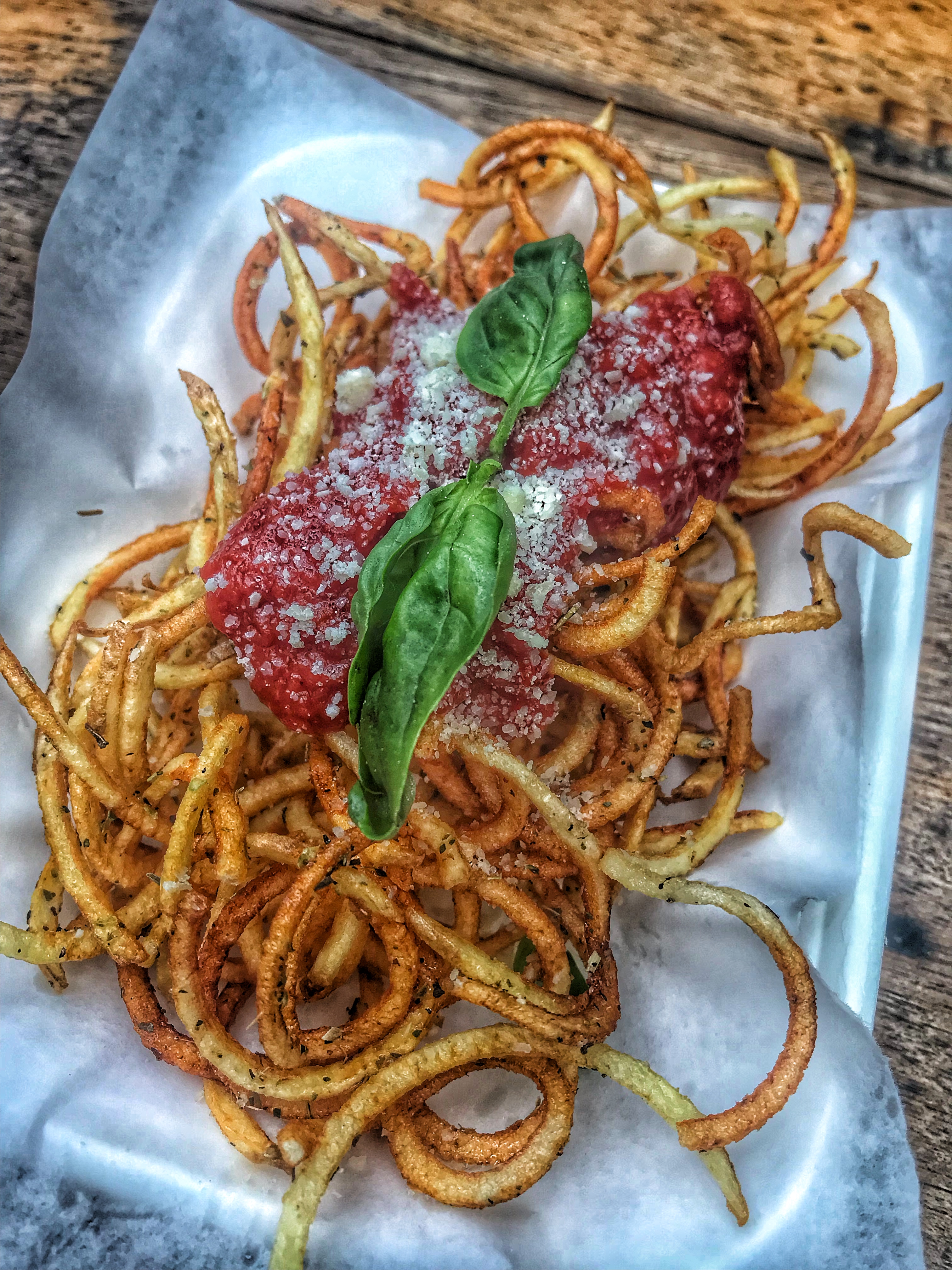 Mamma mia! We have created a monster guys…SPAGHETTI FRIES! – FRITTO